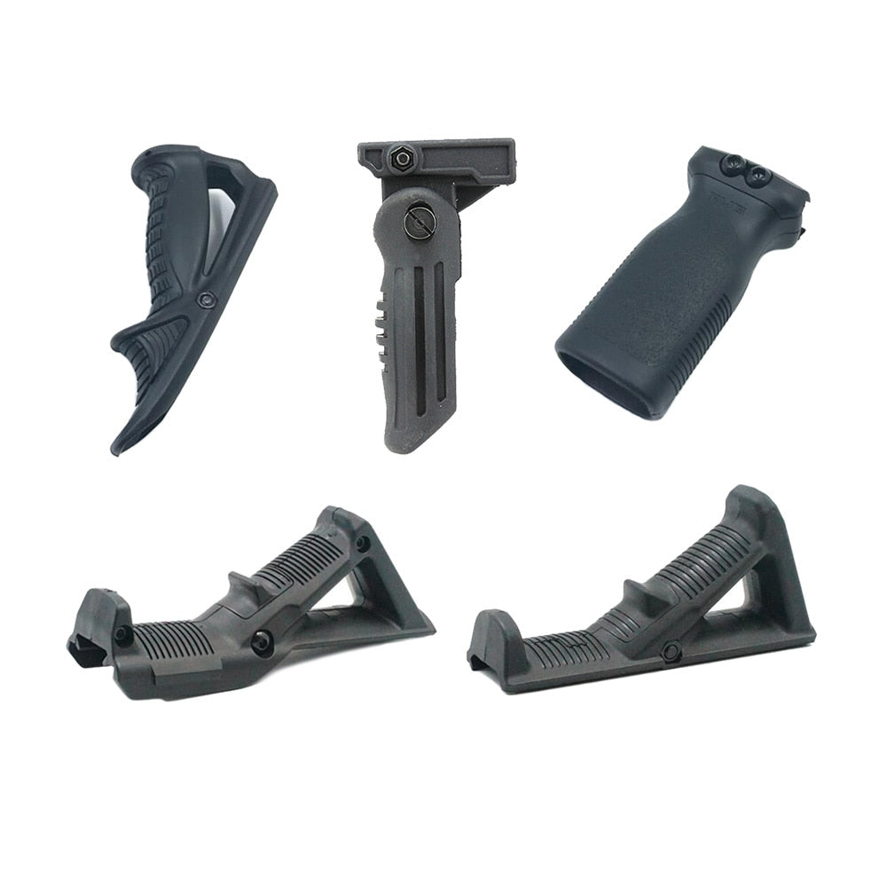 Tactical Compact Foregrip Handle Foldable Grip for M4 M16 AR15 Rifle A ...